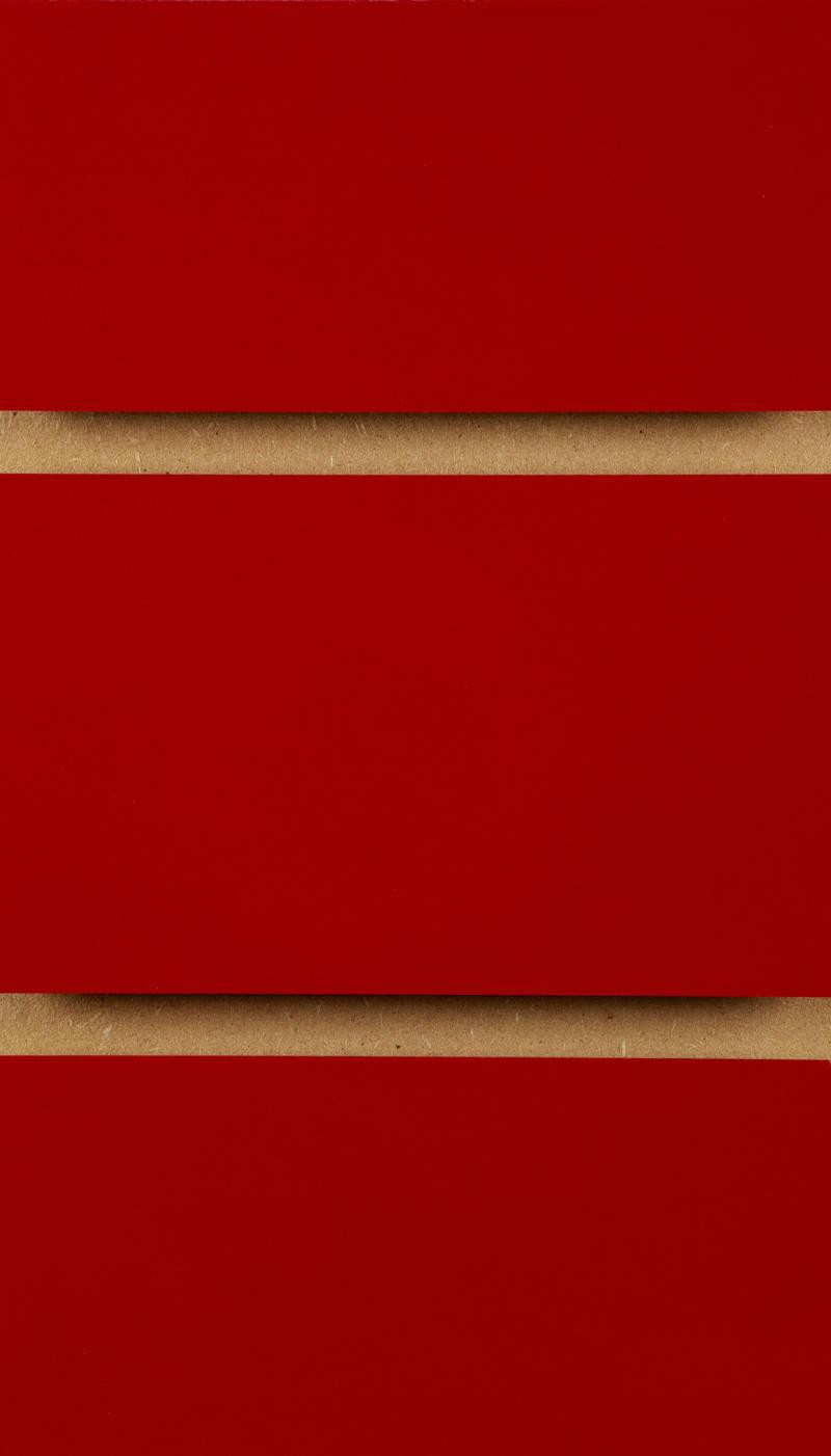 red Slatwall Panel 4ft x 4ft (1200mm x 1200mm)