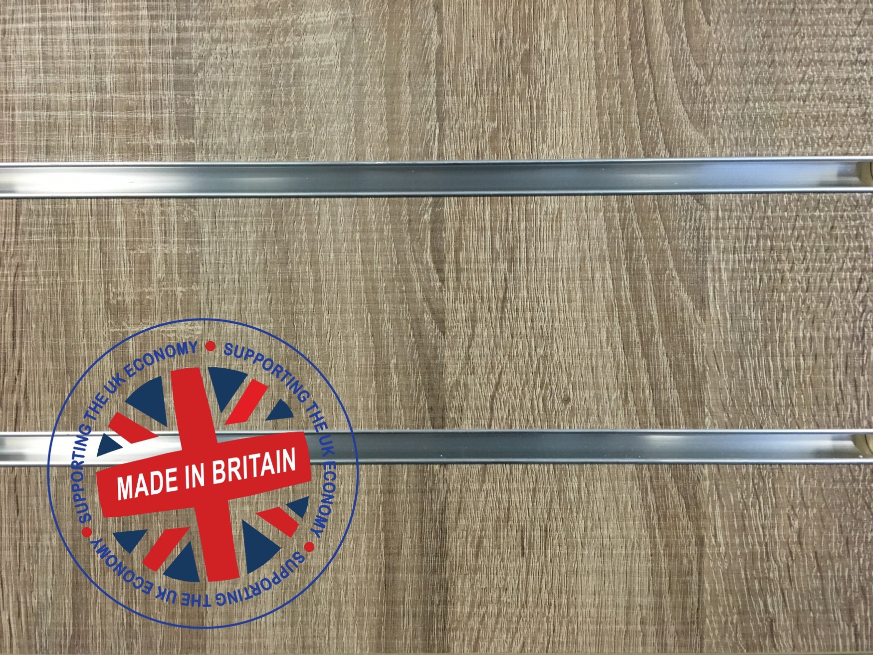 Rustic Oak Slatwall Panel 4ft x 4ft (1200mm x 1200mm)